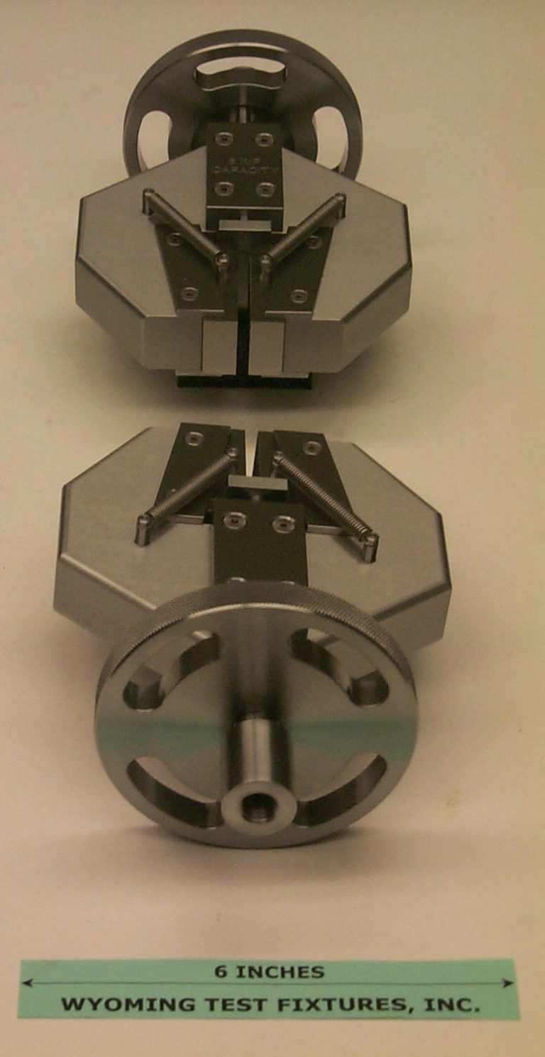 Simple Tensile Wedge Grips – Wyoming Test Fixtures